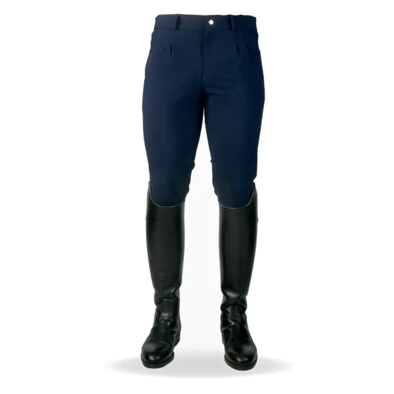 John Whitaker Mens Horbury V2 Classic Breeches Navy